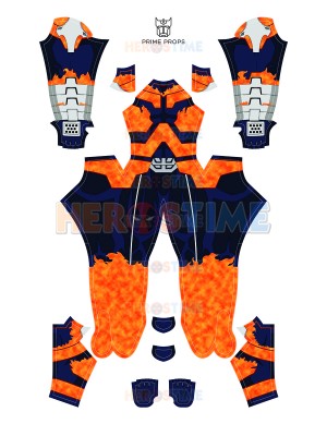Endeavor Suit My Hero Academia Printing Cosplay Costume