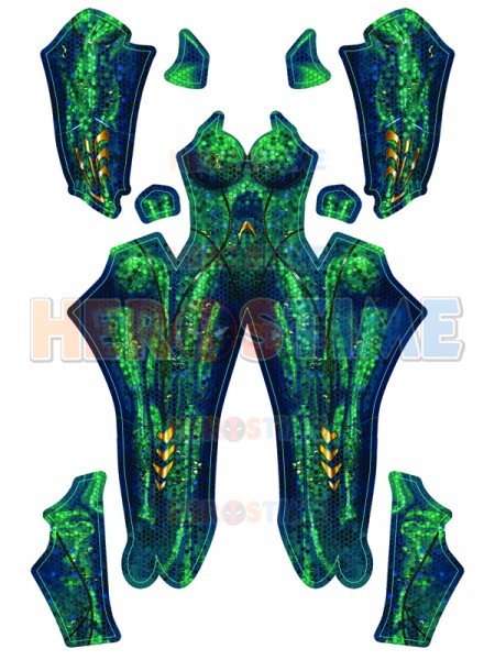 Newest Queen Mera Suit Aquaman 2018 Film Version Mera Cosplay Costume