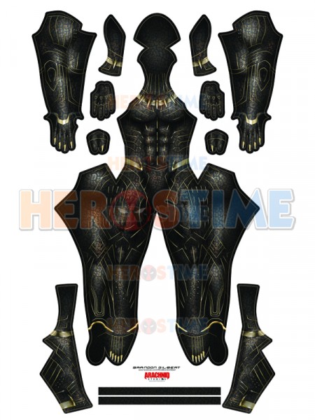 Black Panther 2018 Killmonger Costume No Mask
