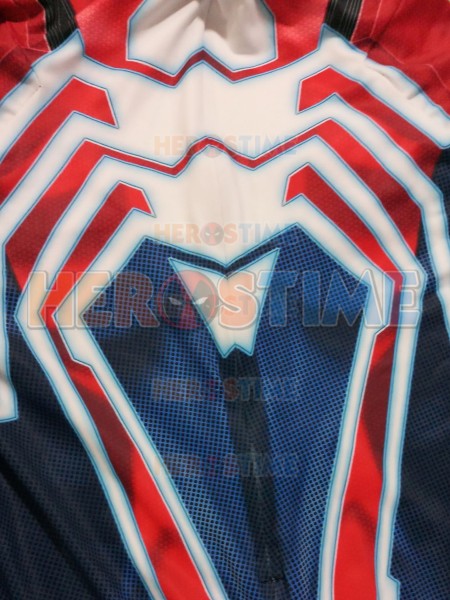Newest Spiderman PS4 Velocity Suit Spiderman Cosplay Suit