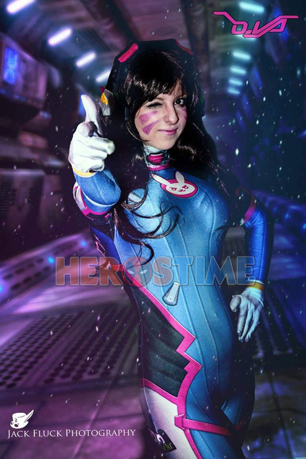D.Va Costume Video Game Overwatch Cosplay Costume