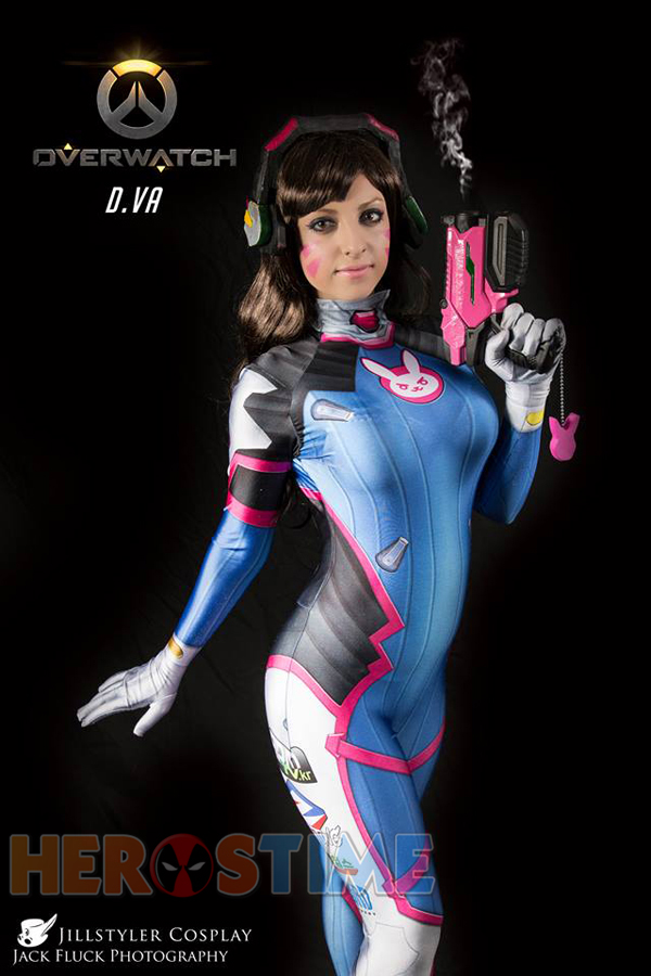 D.Va Costume Video Game Overwatch Cosplay Costume