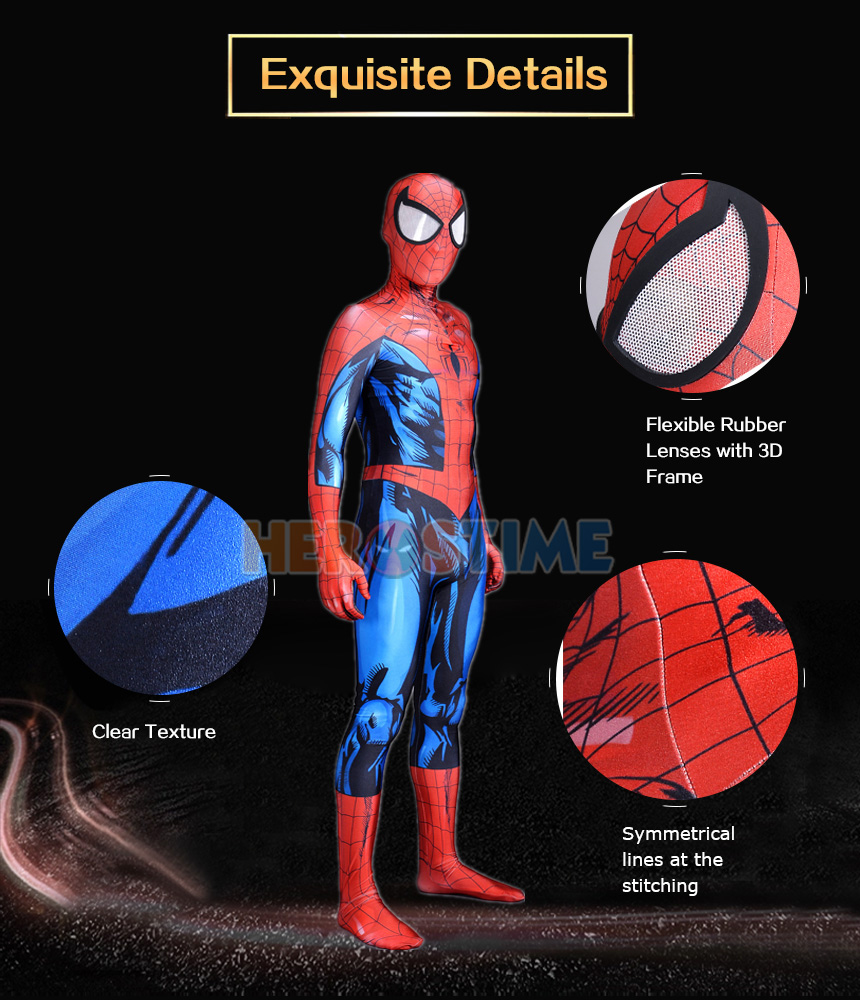 Spiderman Suit Ultimate Spiderman Costume