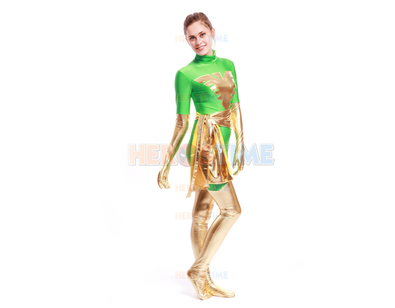 Green X-men Dark Phoenix Costume